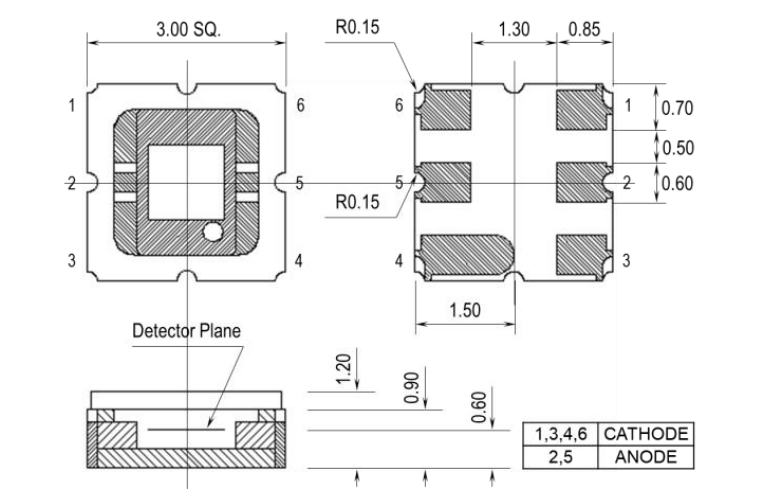 optics - InGaAs PIN Photodiodes (950um Aperture Size )